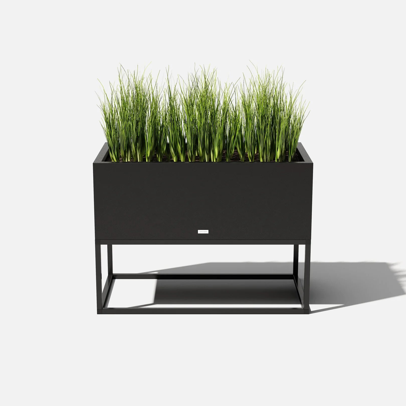 Raised Steel Black Planter Box | Happy Happy Houseplant